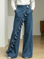 China Cotton Casual High Waist wholesale denim jeans for Regular Fit Regular Custom (9991-2) for sale
