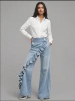 China Regular Blue Cotton Casual wholesale denim jeans for High Waist Autumn 2026 Custom (9991) for sale