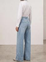 China Regular Blue Cotton Casual wholesale denim jeans for High Waist Autumn 2026 Custom (9991) for sale