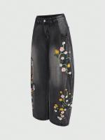 China Regular Black Cotton Casual wholesale denim jeans for Low Waist Autumn 2026 Custom (9997) for sale