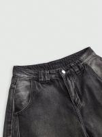 China Regular Black Cotton Casual wholesale denim jeans for Low Waist Autumn 2026 Custom (9997) for sale