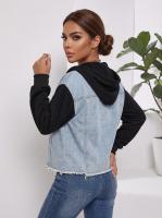 China Blue Daily Autumn 2026 lightweight jacket wholesale Zipper Regular Custom (9978) for sale