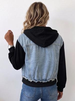 China Blue Daily Ribbed Cuff lightweight jacket wholesale Long Sleeve Autumn 2026 Custom (9977) for sale