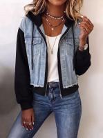 China Blue Daily Ribbed Cuff lightweight jacket wholesale Long Sleeve Autumn 2026 Custom (9977) for sale