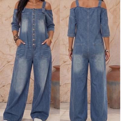 China Regular Blue Cotton Washed trousers manufacturers Casual Autumn 2026 Custom (9979) for sale