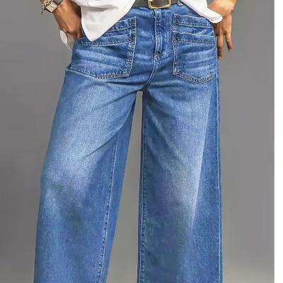 China Regular Cotton Washed Casual wholesale denim jeans for Light Blue Autumn 2026 Custom (822-2) for sale