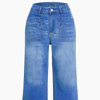 China Regular Cotton Washed Casual wholesale denim jeans for Light Blue Autumn 2026 Custom (822-2) for sale