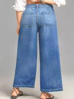 China Regular Cotton Washed Casual wholesale denim jeans for Light Blue Autumn 2026 Custom (822-2) for sale