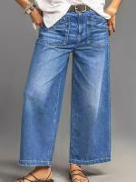 China Regular Cotton Washed Casual wholesale denim jeans for Light Blue Autumn 2026 Custom (822-2) for sale