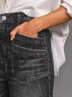 China Black Cotton Washed wholesale denim jeans for Casual Autumn 2026 Custom (822-1) for sale