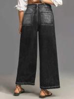 China Black Cotton Washed wholesale denim jeans for Casual Autumn 2026 Custom (822-1) for sale