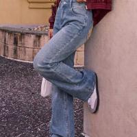 China Regular Slim Fit Blue Cotton Casual wholesale denim jeans for Embroidered Autumn 2026 Custom (9964) for sale
