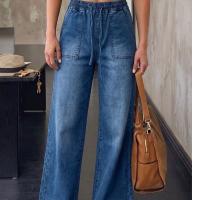 China Regular Blue Cotton Washed wholesale denim jeans for Casual Autumn 2026 Custom (9969) for sale