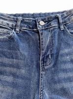 China Embroidered Regular Blue Cotton Casual wholesale denim jeans for High Waist Autumn 2026 Custom (9965) for sale