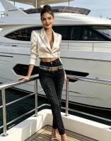 China #4160 Black Cotton Casual wholesale denim jeans for Autumn 2026 Regular Fit Custom (9973-1) for sale