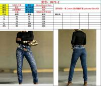 China #3993 Blue Cotton Casual wholesale denim jeans for Autumn 2026 Regular Fit Custom (9973) for sale