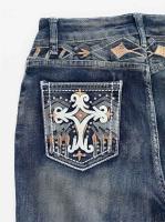 China #0881 Blue Cotton Casual wholesale denim jeans for High Waist Autumn 2026 Custom (9968) for sale