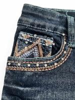 China #0709 Blue Cotton Casual wholesale denim jeans for High Waist Autumn 2026 Custom (9966) for sale