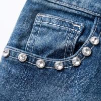 China #8294 Blue Cotton Casual wholesale denim jeans for High Waist Autumn 2026 Custom (9960) for sale