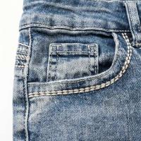 China #4524 Blue Cotton Casual wholesale denim jeans for Autumn 2026 Regular Fit Custom (9953) for sale