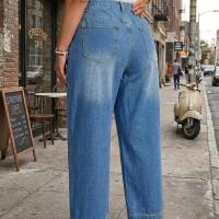 China Cotton Floral Casual wholesale denim jeans for Summer 2026 Regular Fit Custom (9961-2) for sale