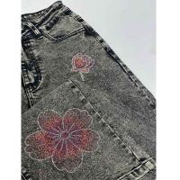 China Blue High Waist Spring 2026 wholesale denim jeans for Regular Custom (9903-3) for sale
