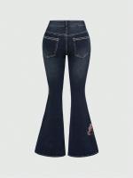 China Blue Casual Low Waist Casual Pants Custom (9950) for sale