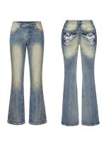 China Men's Blue Low Waist Spring 2026 Casual Pants Custom (9946) for sale