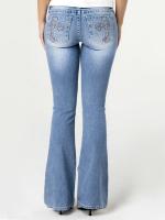 China Blue Low Waist Spring 2026 wholesale denim jeans for Regular Custom (9943) for sale