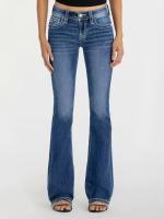 China Regular Blue Low Waist Spring 2026 Casual Pants Custom (9944) for sale