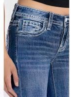 China Regular Blue Low Waist Spring 2026 Casual Pants Custom (9944) for sale