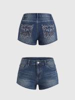 China Blue Casual Low Waist Unnamed Category Custom (3031) for sale