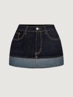 China Washed Casual Spring 2026 Denim Skirts Custom (4017) for sale