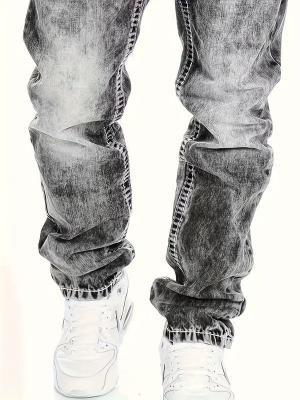 China Grey High Waist Embroidered Casual Pants Custom (0002-1) for sale