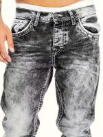 China Grey High Waist Embroidered Casual Pants Custom (0002-1) for sale