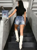 China Blue Casual Low Waist cargo shorts wholesale Summer 2026 Regular Custom (3027) for sale
