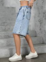 China Blue Casual Low Waist trousers manufacturers Spring 2026 Non Stretch Custom (509) for sale