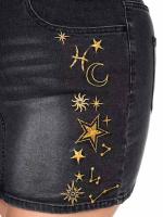 China Black Low Waist Embroidered Unnamed Category Custom (5005) for sale