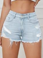 China Slim Fit Blue Casual Low Waist cargo shorts wholesale Spring 2026 Regular Custom (3017) for sale