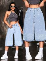 China Blue Casual High Waist wholesale denim jeans for Spring 2026 Non Stretch Custom (502) for sale