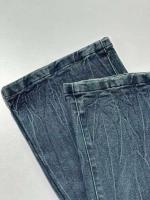 China Blue High Waist Breathable wholesale denim jeans for Embroidered Spring 2026 Custom (9930) for sale