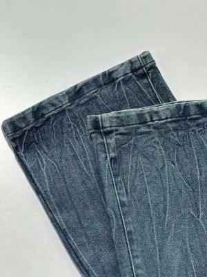 China Blue High Waist Breathable wholesale denim jeans for Embroidered Spring 2026 Custom (9930) for sale