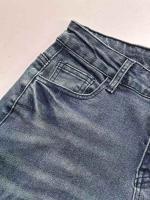 China Blue High Waist Breathable wholesale denim jeans for Embroidered Spring 2026 Custom (9930) for sale
