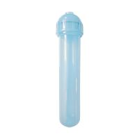 China Plastic Large T Semi Transparent Water Filter Housing With Locking Teeth for sale