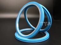 China 85mm HBY Rod Buffer Seal Hydraulic Nylon MPI Brand Wear Resistant Oil for sale