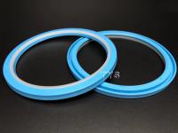 China 85mm HBY Rod Buffer Seal Hydraulic Nylon MPI Brand Wear Resistant Oil for sale