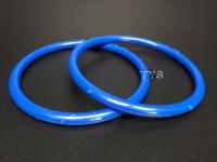 China 65x5mm PU Hydraulic O Rings Ozone Resistant Custom Size Blue Color for sale
