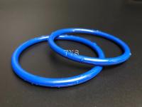 China 65x5mm PU Hydraulic O Rings Ozone Resistant Custom Size Blue Color for sale