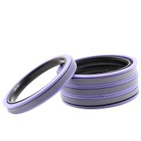 China 60mm SPGW Hydraulic Piston Seal Types PTFE NBR POM Piston Hydraulic Seals for sale
