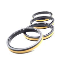 China PTFE NBR POM Hydraulic Piston Seals PTFE Hydraulic Cylinder Oil Seal for sale